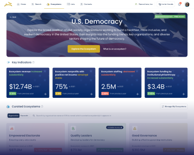 U.S. Democracy Hub | Nonprofit Democracy Data Resource | Impala